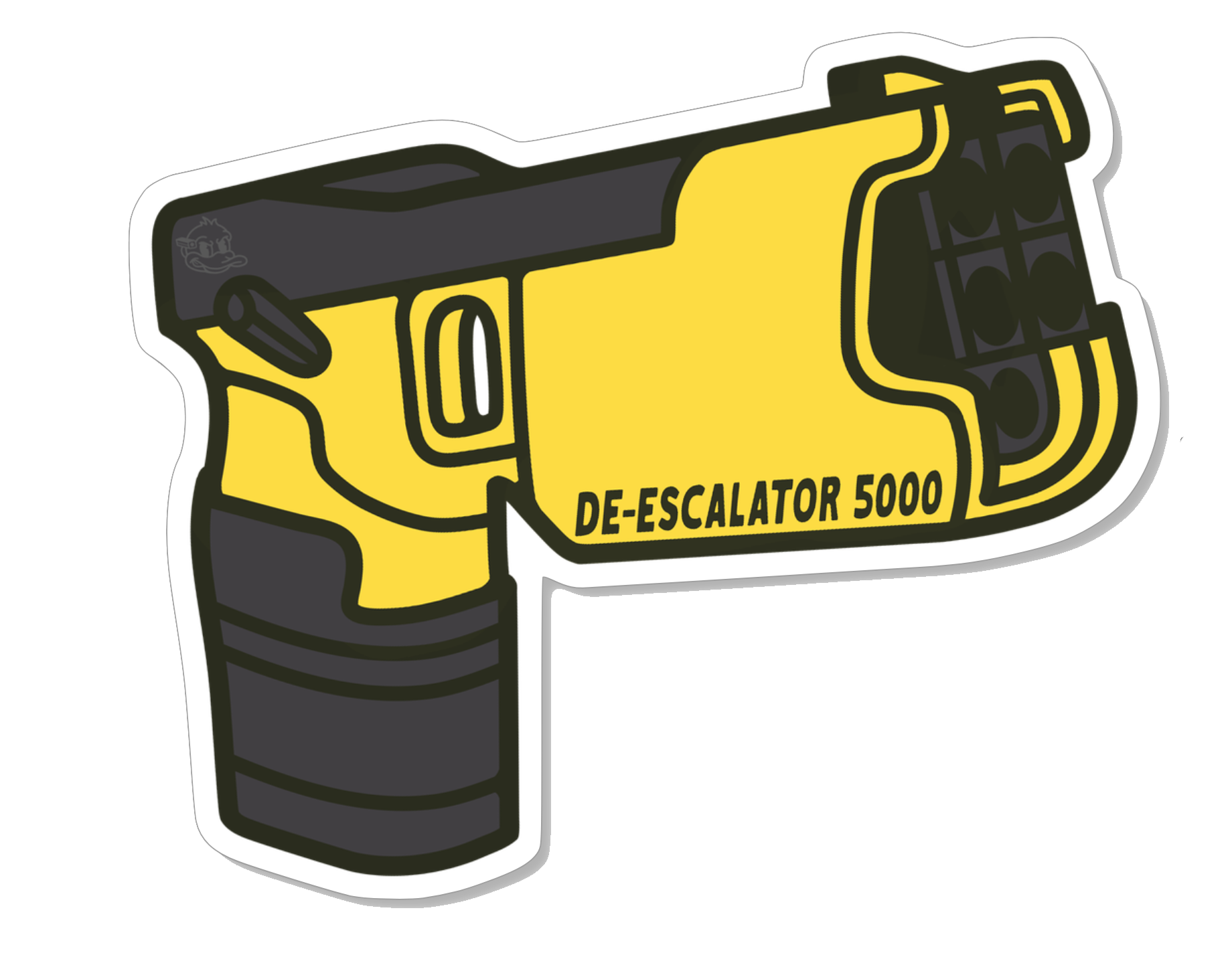 Deputy Duckie - De-Escalator 5000 Sticker