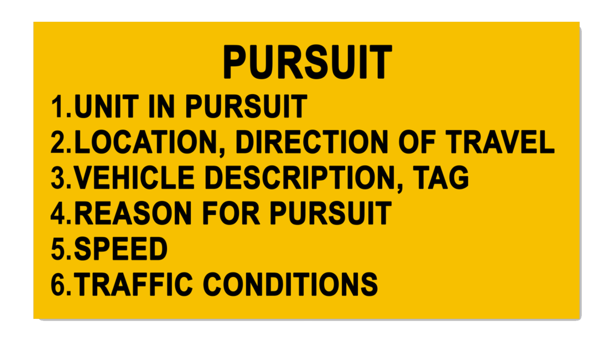 Deputy Duckie - FTO Pursuit Reference Sticker