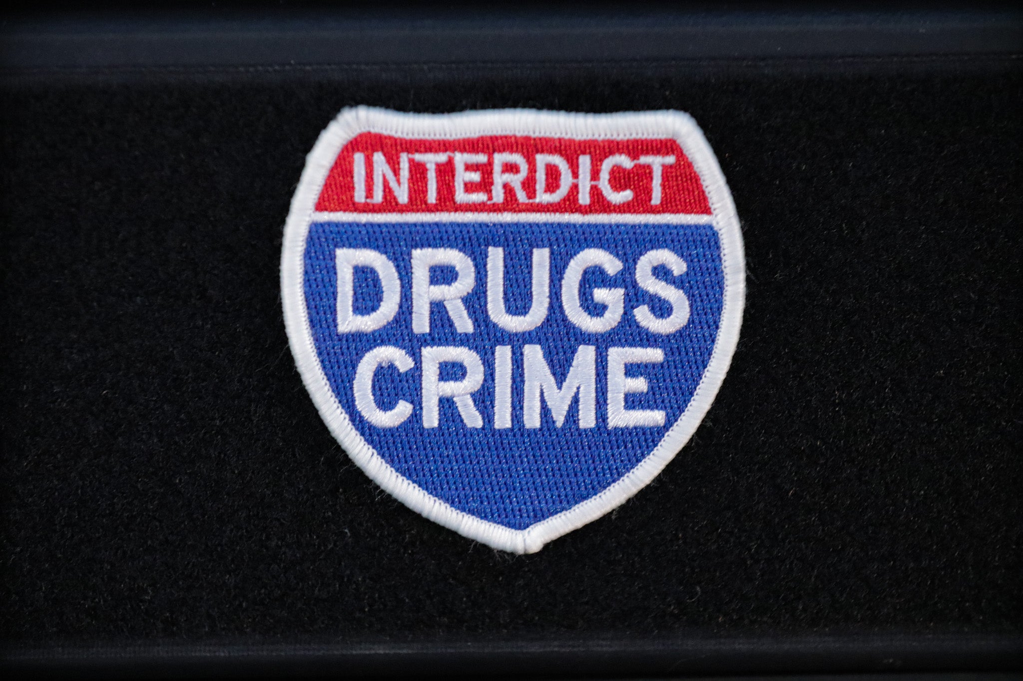 Deputy Duckie - Interdict Drugs & Crime Embroidered Patch