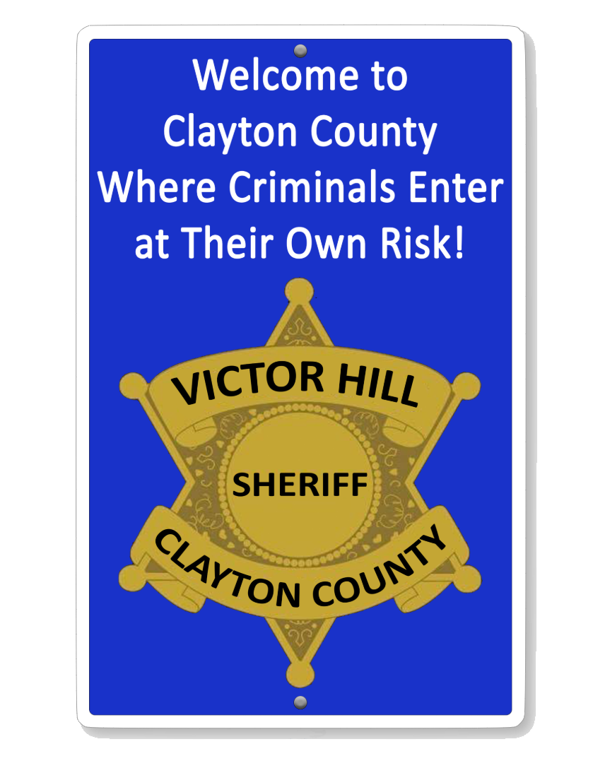 *LIMITED EDITION* "The Crimefighter" Sign Sticker – Deputy Duckie