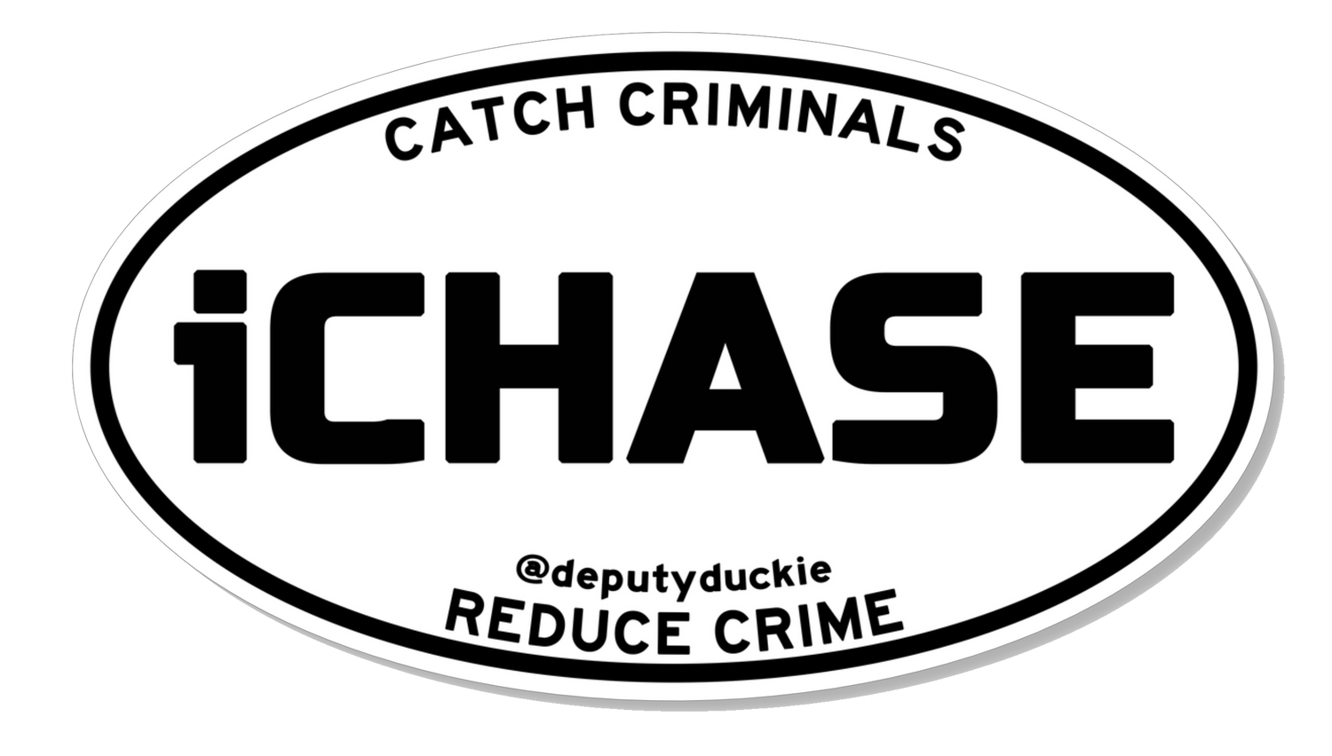 Deputy Duckie - iCHASE Sticker