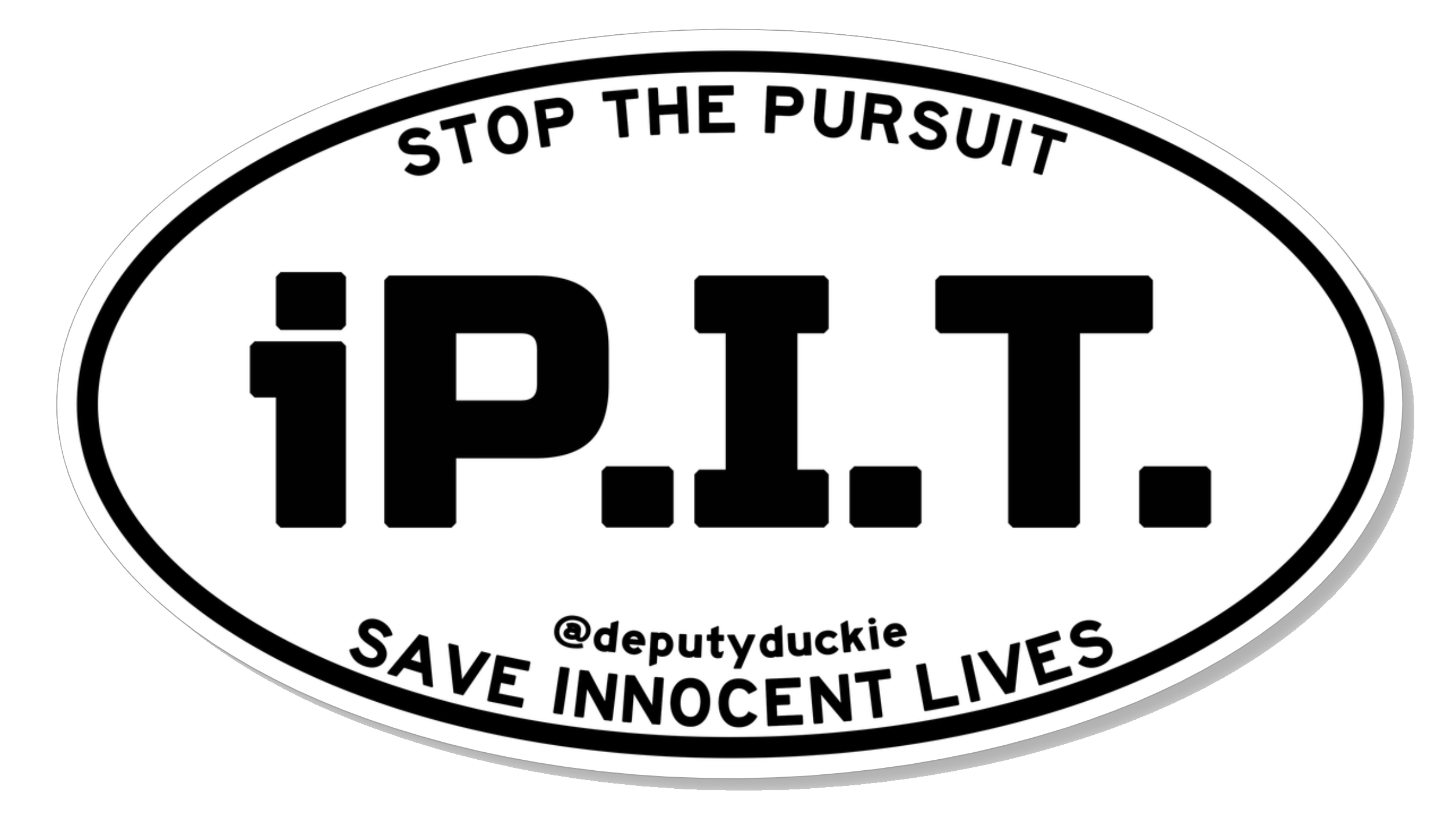 Deputy Duckie - iP.I.T. Sticker